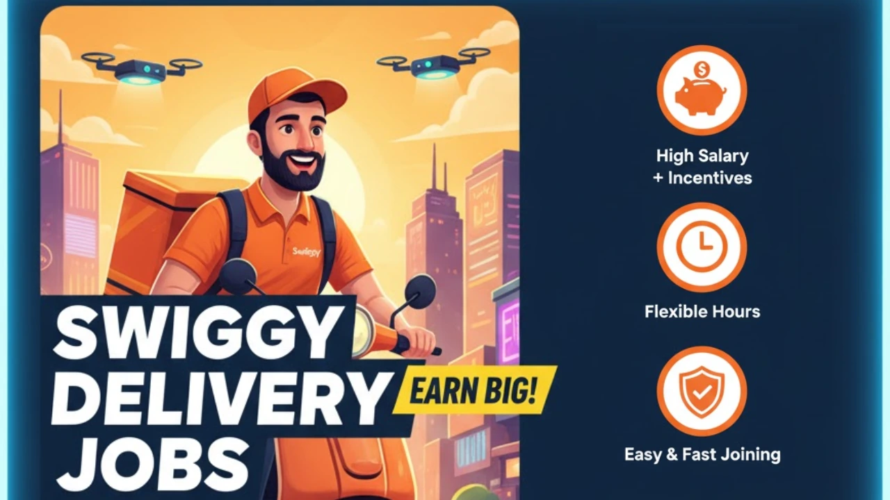 Swiggy Delivery Jobs 2025: Salary, Eligibility & Apply Online