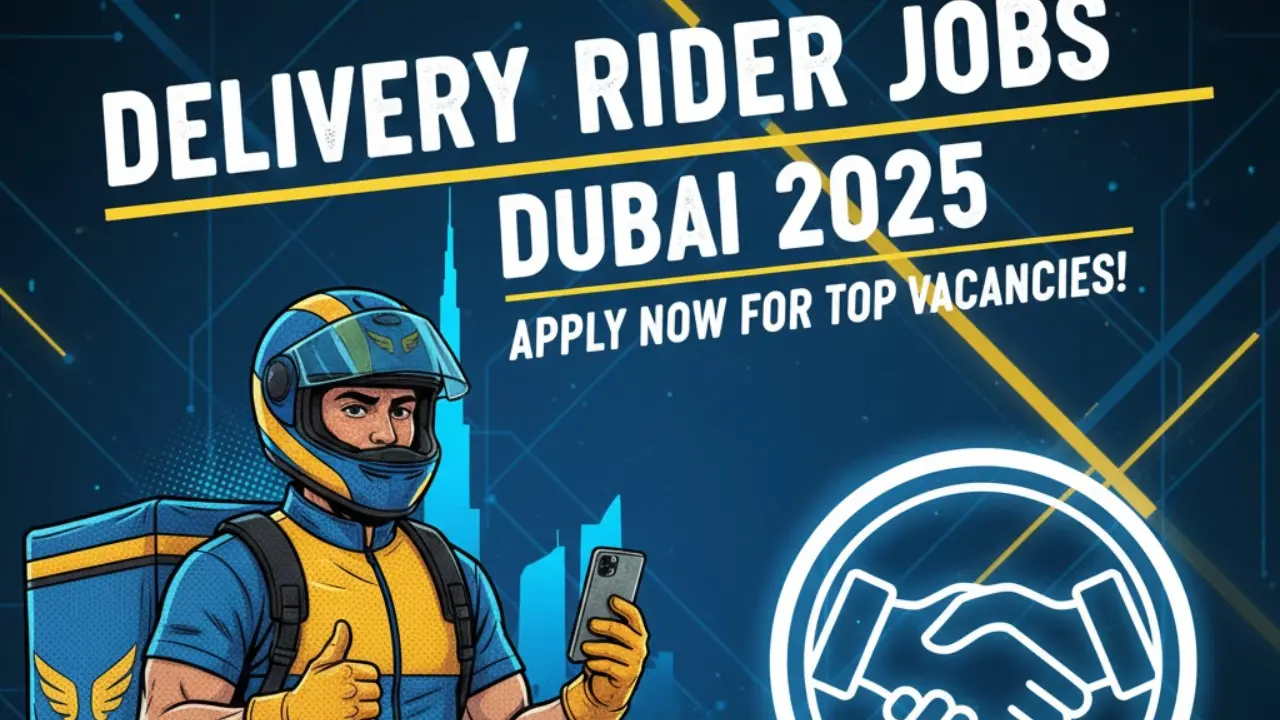 Delivery Rider Jobs Dubai 2025 | Apply Online Today