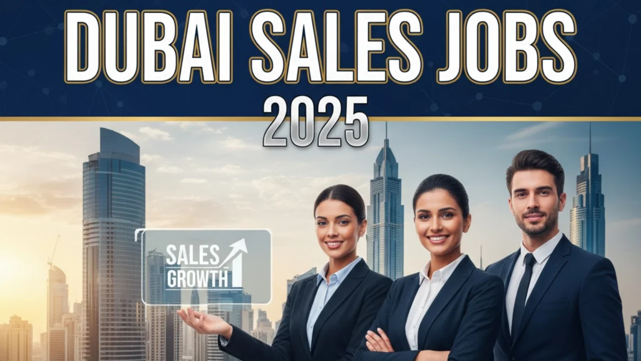 Dubai Sales Jobs 2025 – Apply for Office & Plant Roles